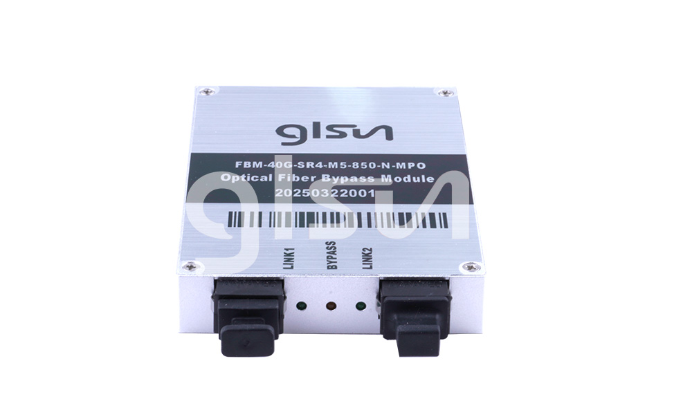 Dual-Port 40G QSFP+ SR4 Fiber Bypass Module | High-Speed Network ...
