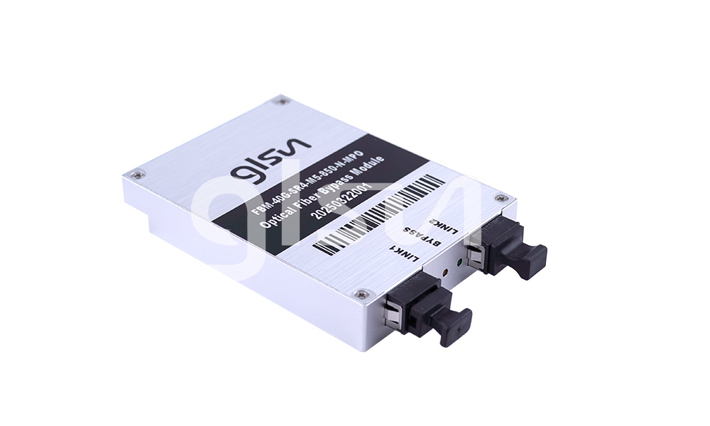 Dual-Port 40G QSFP+ SR4 Fiber Bypass Module | High-Speed Network ...