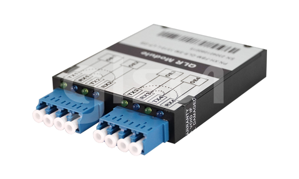 Quad Port 10G LR Fiber Bypass Module | Long-Range High-Density Optical ...