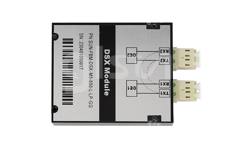 Dual Port 1.25G SX Fiber Bypass Module | Short-Range Optical Failover ...